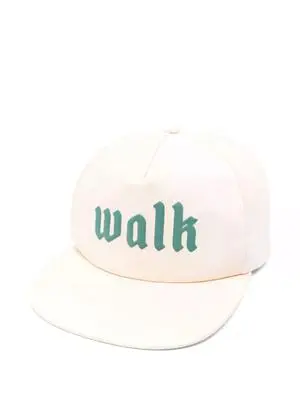 WALK IN PARIS Logo-embossed Cap - Neutrals