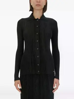 Kiton Buttoned Ribbed Top