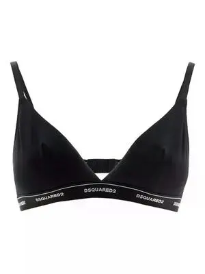 Dsquared2 Logo-band Bra - Black