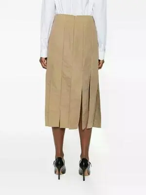 Simone Rocha Pleated Multi Slit Skirt