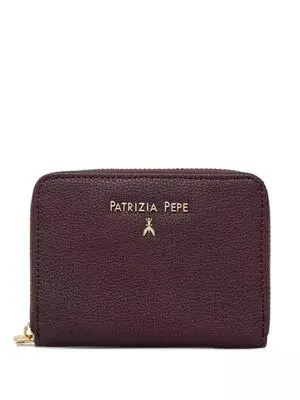 Patrizia Pepe Logo-lettering Zipped Wallet - Purple