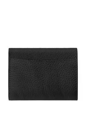 MAISON DE SABRE Leather Trifold Wallet - Black