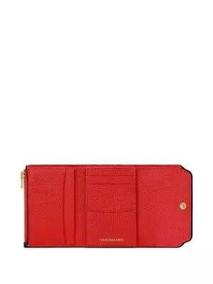 MAISON DE SABRE Leather Trifold Wallet - Black