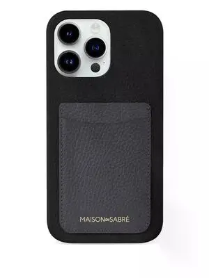 MAISON DE SABRE Card-slot Iphone 14 Pro Case - Black