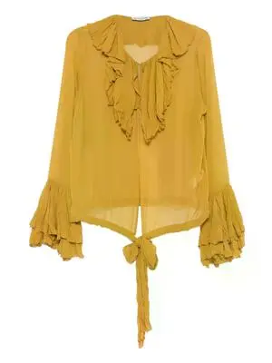 OCCLEUS Macy Ruffled Blouse