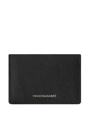 MAISON DE SABRE Leather Card Case - Black