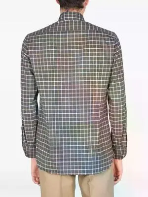 LARDINI Checked-pattern Shirt