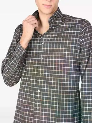 LARDINI Checked-pattern Shirt