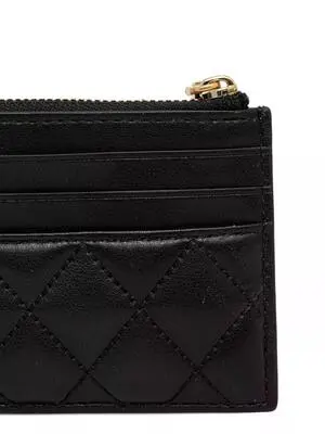 Dkny Logo-lettering Quilted Wallet
