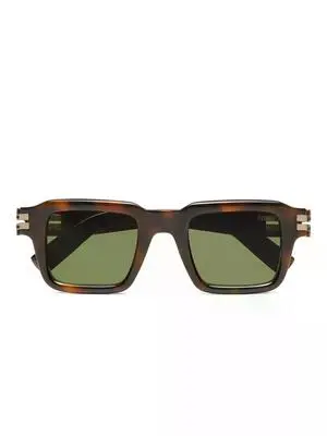 Zegna Square-frame Sunglasses - Brown