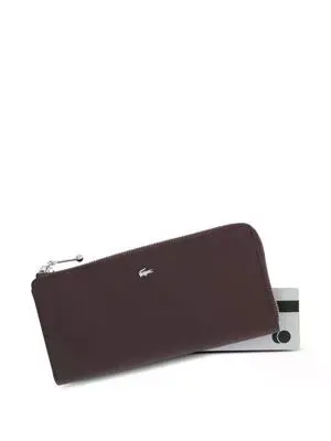 Lacoste Logo-plaque Zipped Wallet