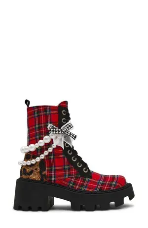 Betsey Johnson Hariett Combat Boot