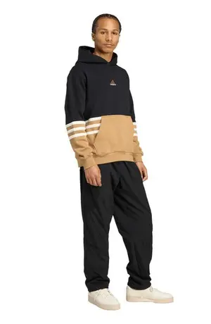 Adidas Archive Colorblock Hoodie - Black/cardboard