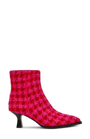 Betsey Johnson Louisa Pointed Toe Bootie - Fuchsia Multi