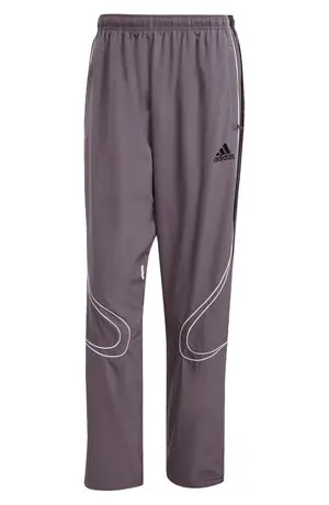Adidas Teamgeist Adicolor Track Pants - Grey Strata/black