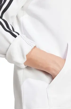 Adidas Adicolor 3-stripes Trefoil Logo Fleece Hoodie