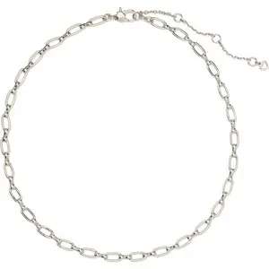 Kate Spade New York Charm Chain Necklace - Silver
