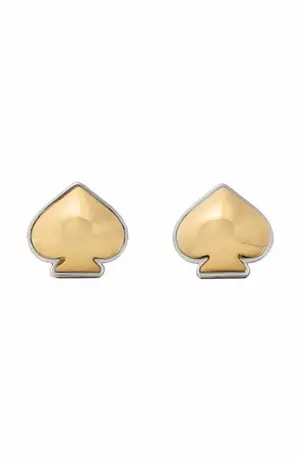 Kate Spade New York Spade Stud Earrings - Gold/silver