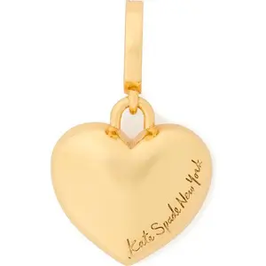Kate Spade New York Heart Charm Gold.