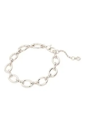 Kate Spade New York Charm Chain Bracelet - Silver