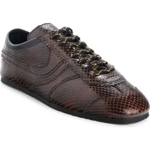 Dries Van Noten Lizard Embossed Sneakers