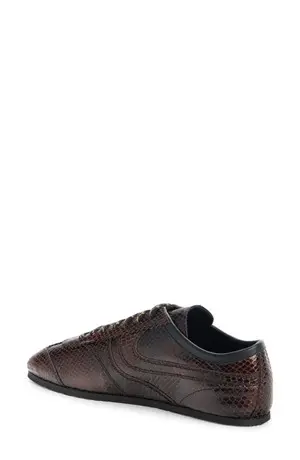 Dries Van Noten Lizard Embossed Sneakers