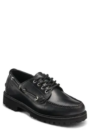 G.H.BASS Ranger Camp Moc Toe Loafer - Black