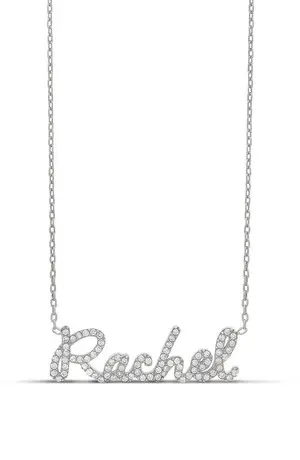 SHYMI Script Name Necklace - Silver