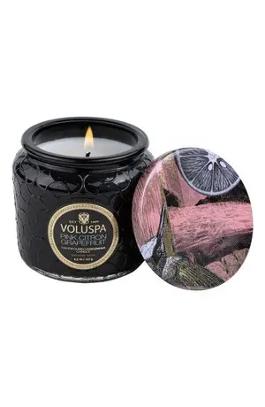 Voluspa Grapefruit Petite Jar Candle - Pink Citron