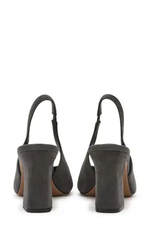 REISS Lorena Slingback Pumps - Grey