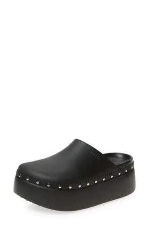 Studded Platform Clogs