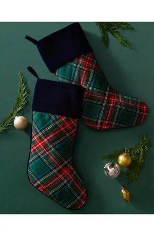 PETITE PLUME Kensington Tartan Stocking