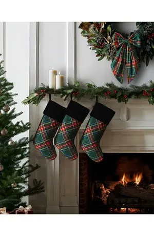 PETITE PLUME Kensington Tartan Stocking