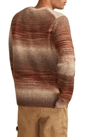 Lucky Brand Space Dye Crewneck Sweater