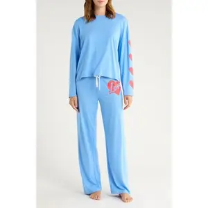 PJ Salvage Holiday Softee Pajamas - Sea