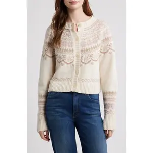 Loveshackfancy Crew Neck Cardigans For Women