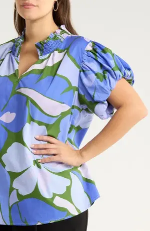SUGARLIPS Dayana Floral Print Top