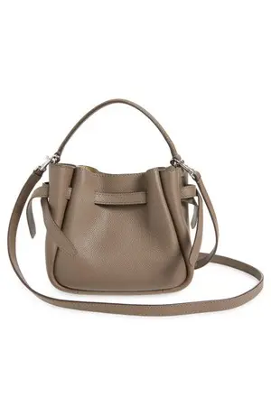 Tory Burch Mini Romy Bucket Bag - Wild Mushroom