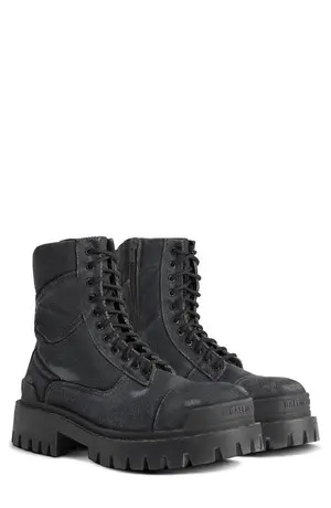 Balenciaga Combat Boots For Men