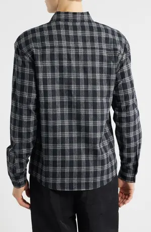 KROST Regular Fit Plaid Flannel Button-up Shirt