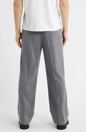 KROST Pinstripe Herringbone Dress Pants