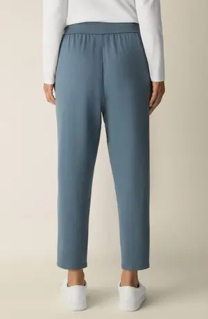 Eileen Fisher Terry Ankle Track Pants