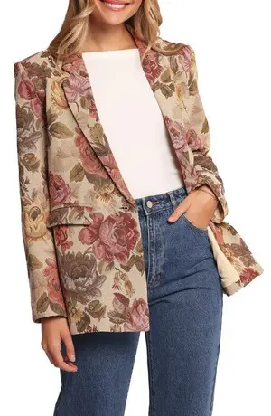 PETAL & PUP Dawn Oversize Blazer - Floral