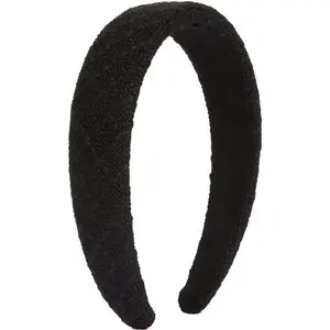 Tasha Wide Headband - Black