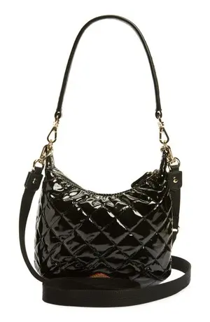 Mz Wallace Mini Crosby Quilted Nylon Shoulder Bag
