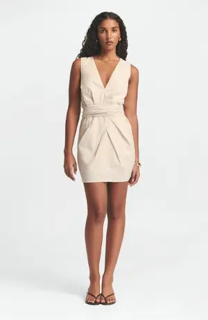 ST MRLO Wrap Mini Dress