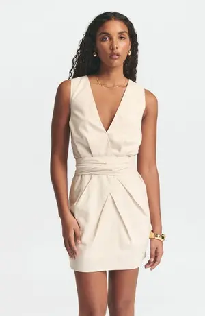 ST MRLO Wrap Mini Dress
