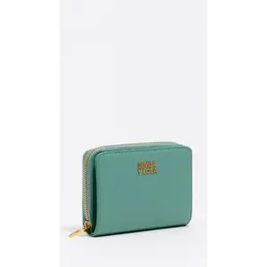 Bimba Y Lola Recycled Leather Wallet Mint