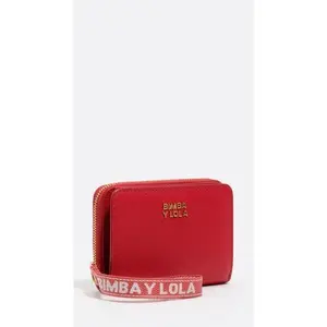 Bimba Y Lola Recycled Leather Wallet - Red