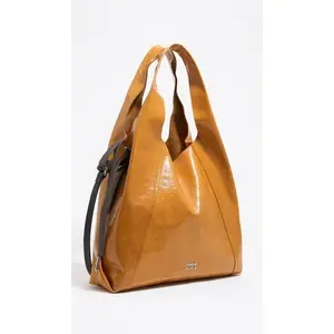 Bimba Y Lola Large Leather Tote - Caramel